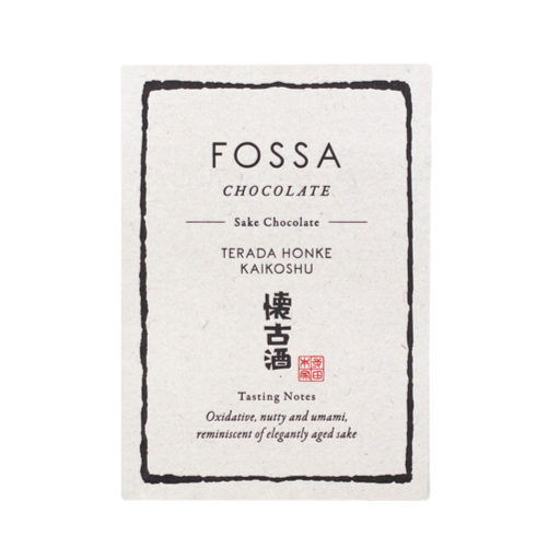 Fossa Chocolate Terada Honke Kaikoshu | BoundbyWine | Buy Chocolate Online