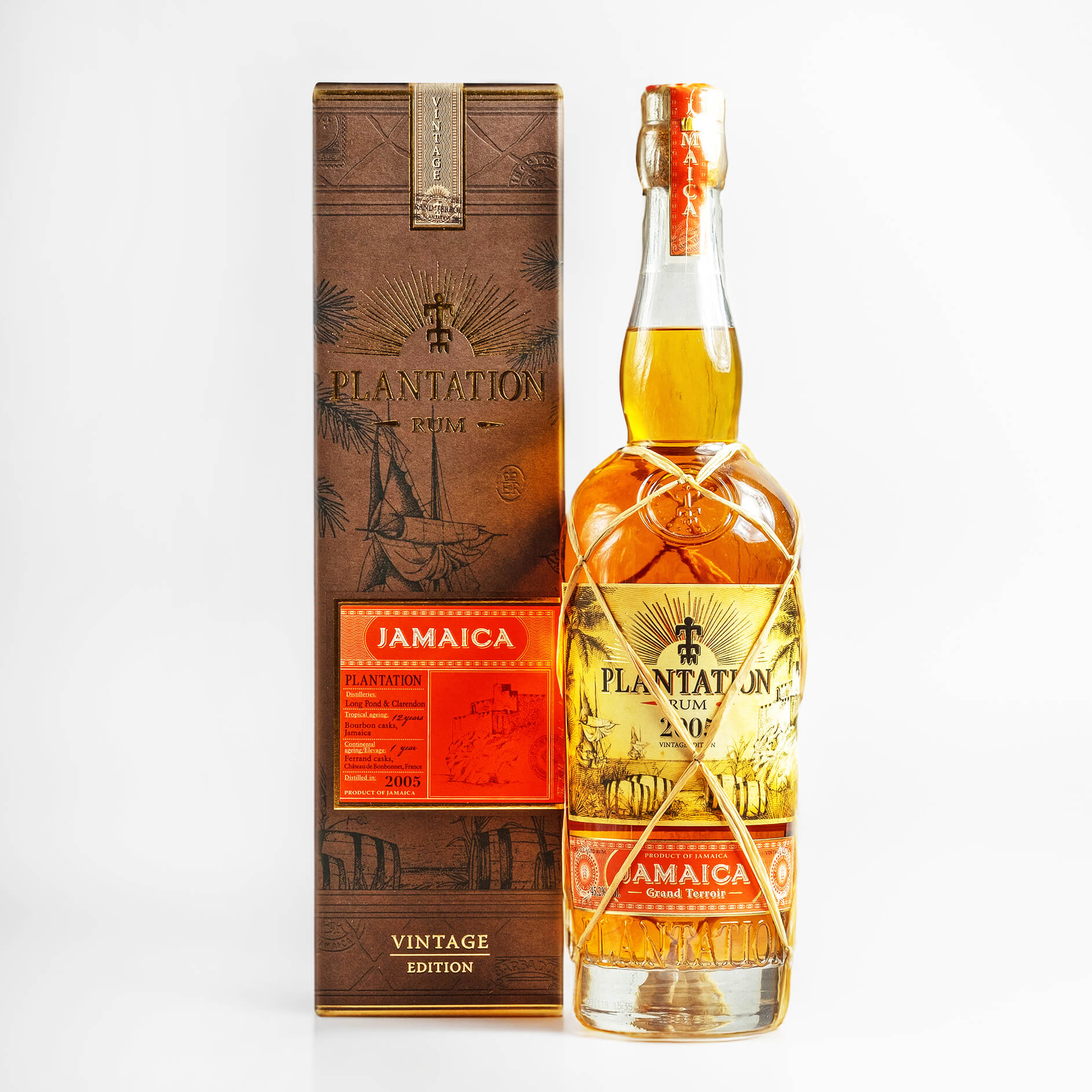 Plantation Rhum Hors D'Age Jamaica Millesime 2005 700ML – BoundbyWine