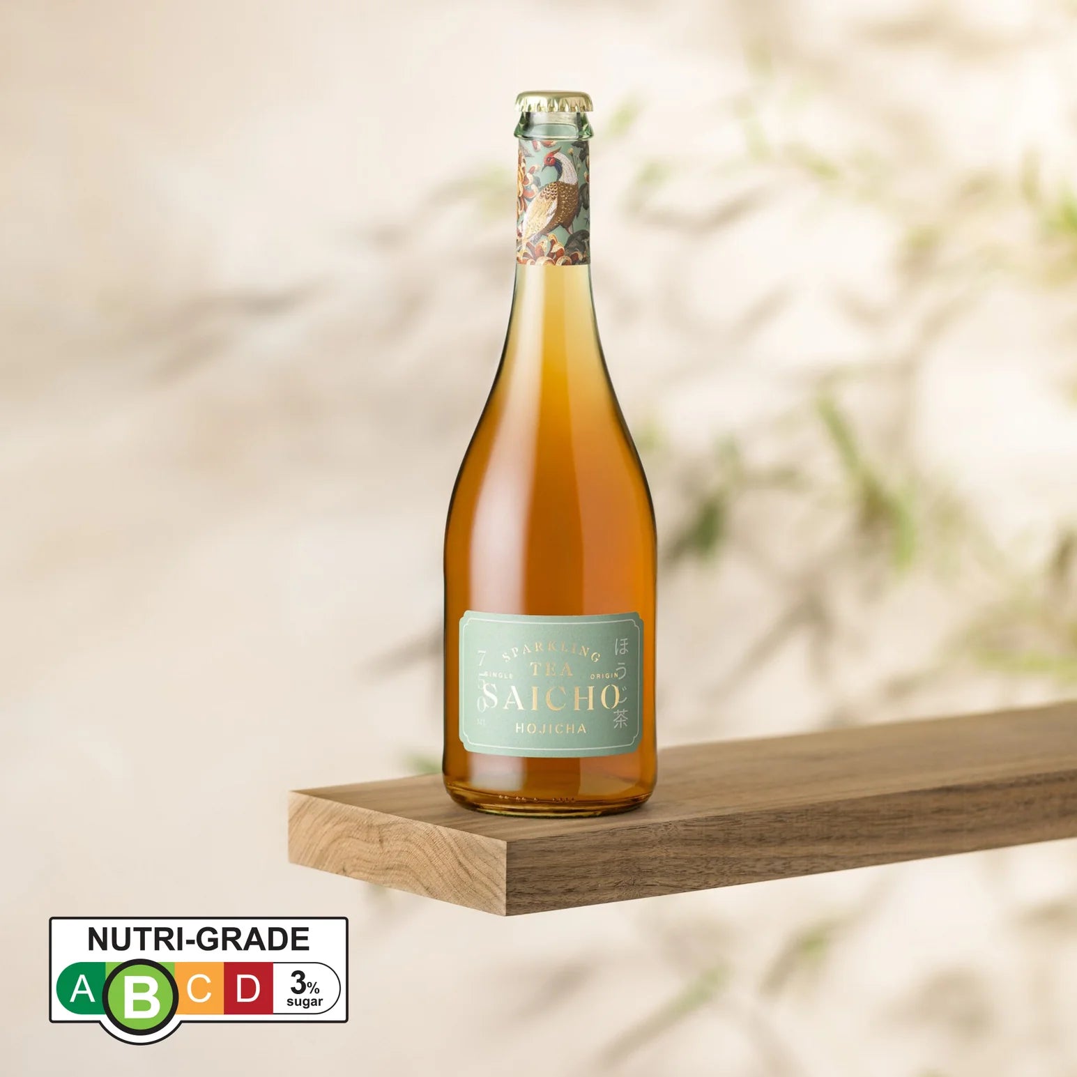 Saicho Sparkling Tea | Sparkling Cod Brew Tea – BoundbyWine