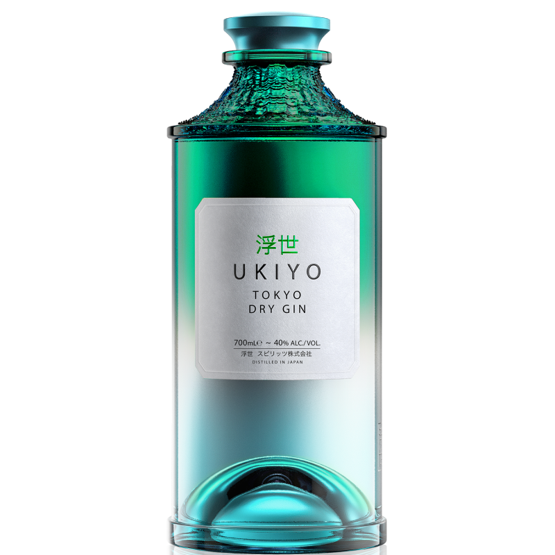 Ukiyo Japanese Tokyo Dry Gin 700ML – BoundbyWine