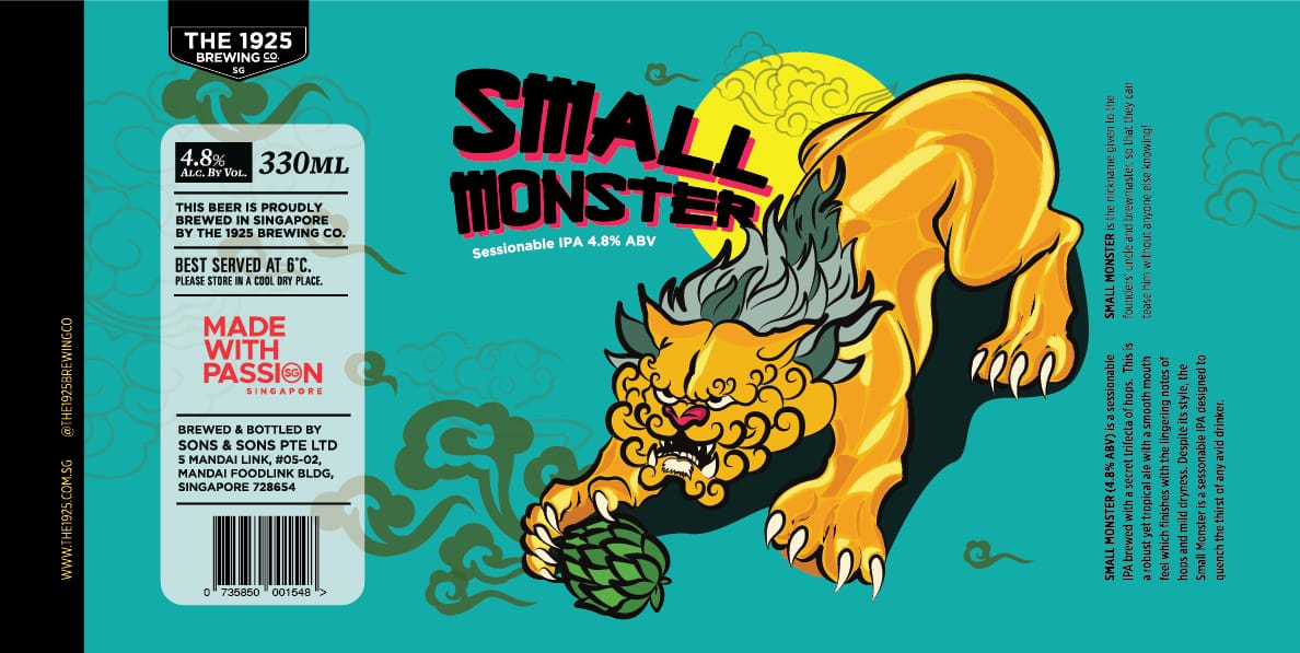 1925 Brewing Co. Small Monster Session IPA [3L Keg] – BoundbyWine