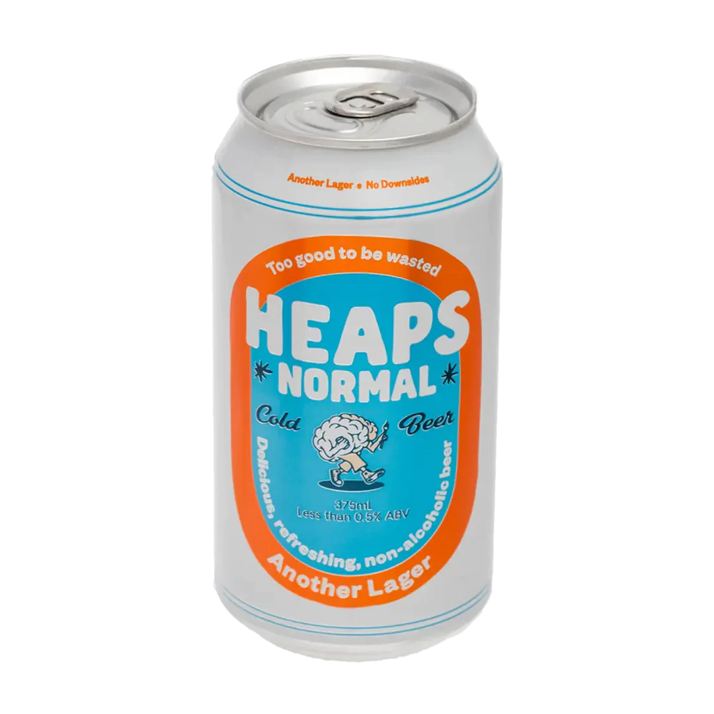 Heaps Normal Another Lager Non Alcoholic Beer | Beer – BoundbyWine