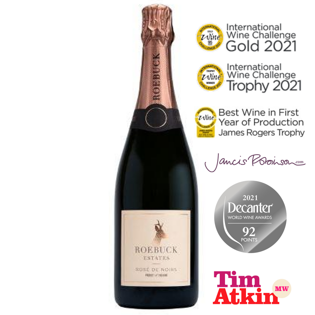 Roebuck Estates Rosé de Noirs | Sparkling Wine – BoundbyWine