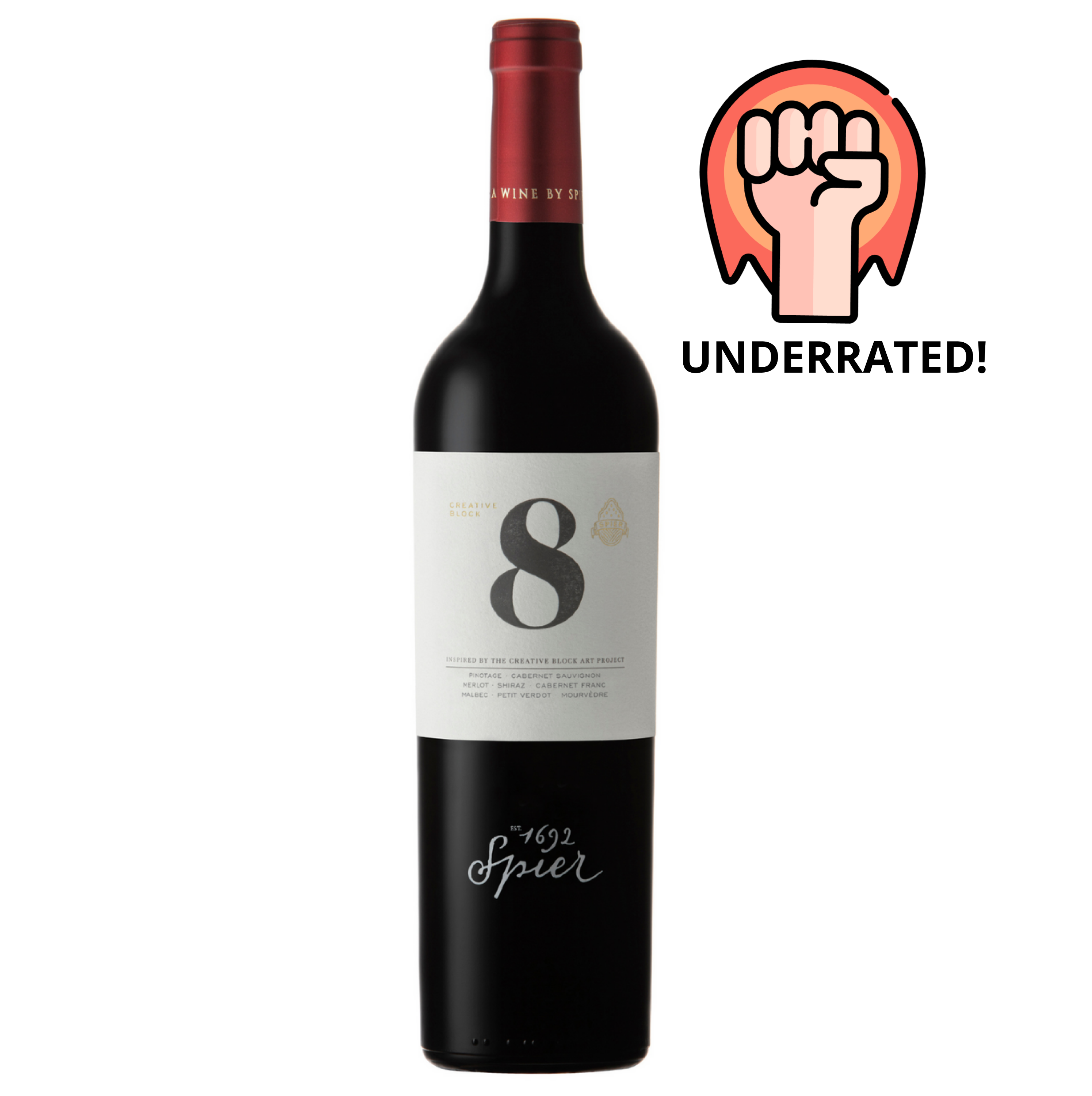 Spier Creative Block 8 | Red Wine – BoundbyWine